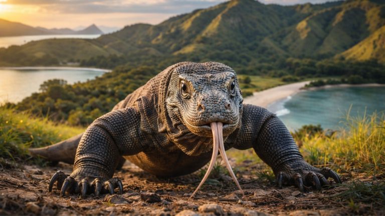 Dragão-de-Komodo: o que torna a espécie tão incomum - ObaOba.com.br